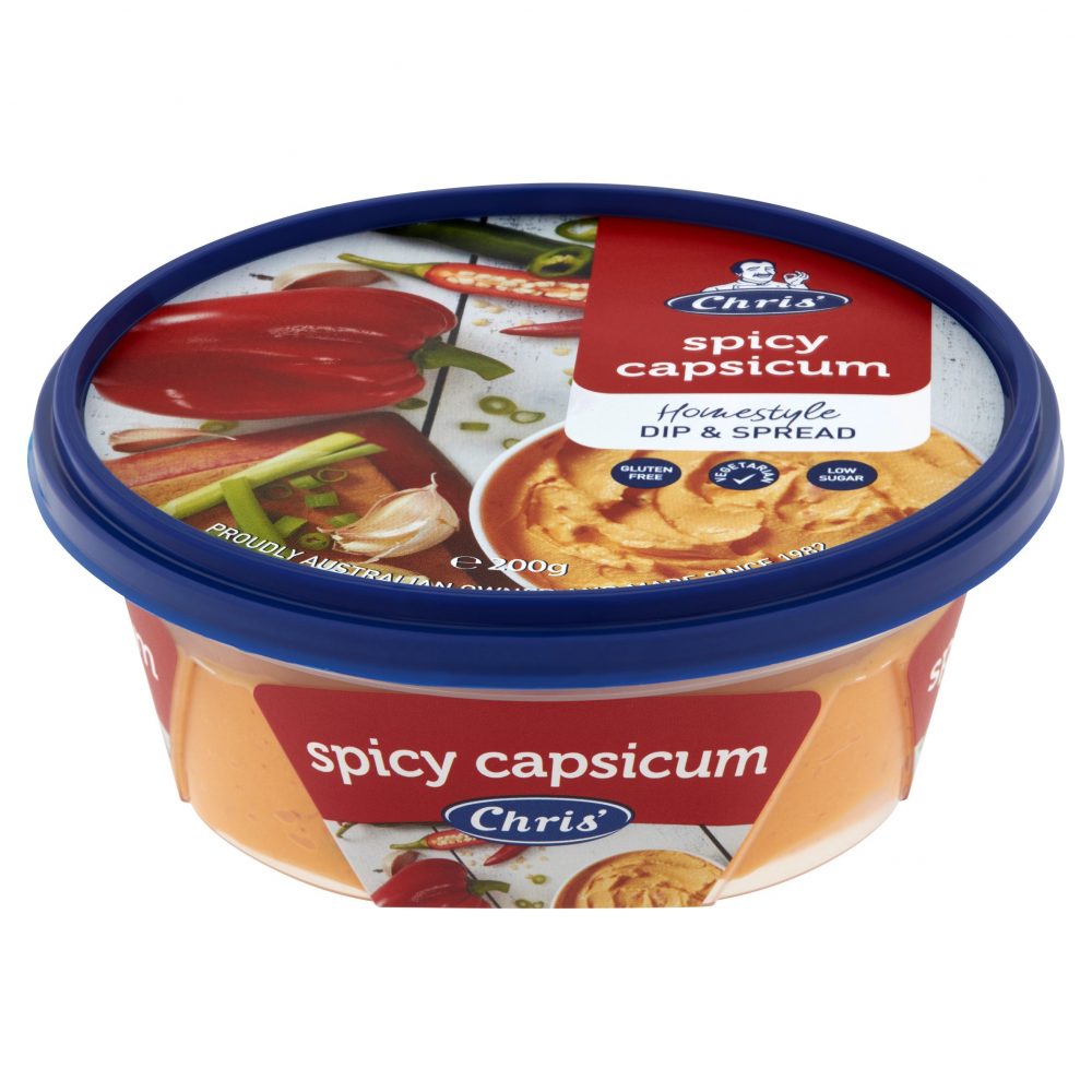 Chris' Spicy Capsicum Dip 200g - Kaiser Foods