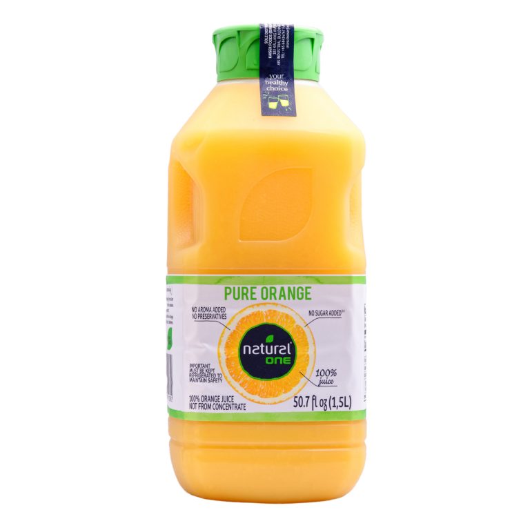 Natural One Pure Orange 1.5L - Kaiser Foods