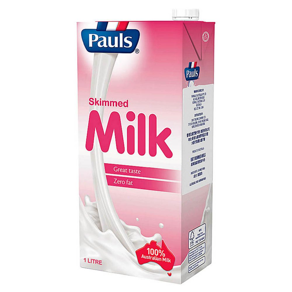 Pauls UHT Fresh Skimmed Milk 1L - Kaiser Foods