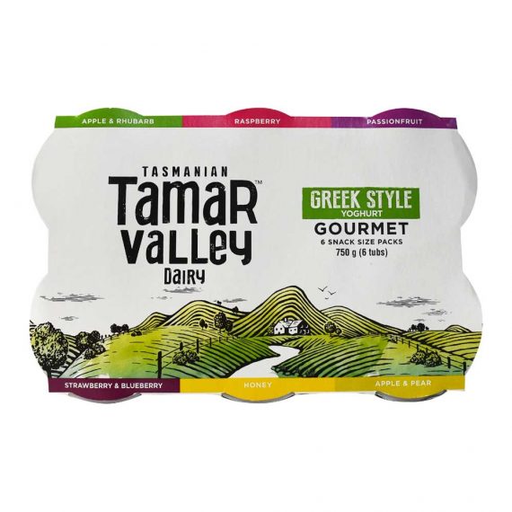Tamar Valley The Creamery Strawberries & Cream Yoghurt 700g - Kaiser Foods