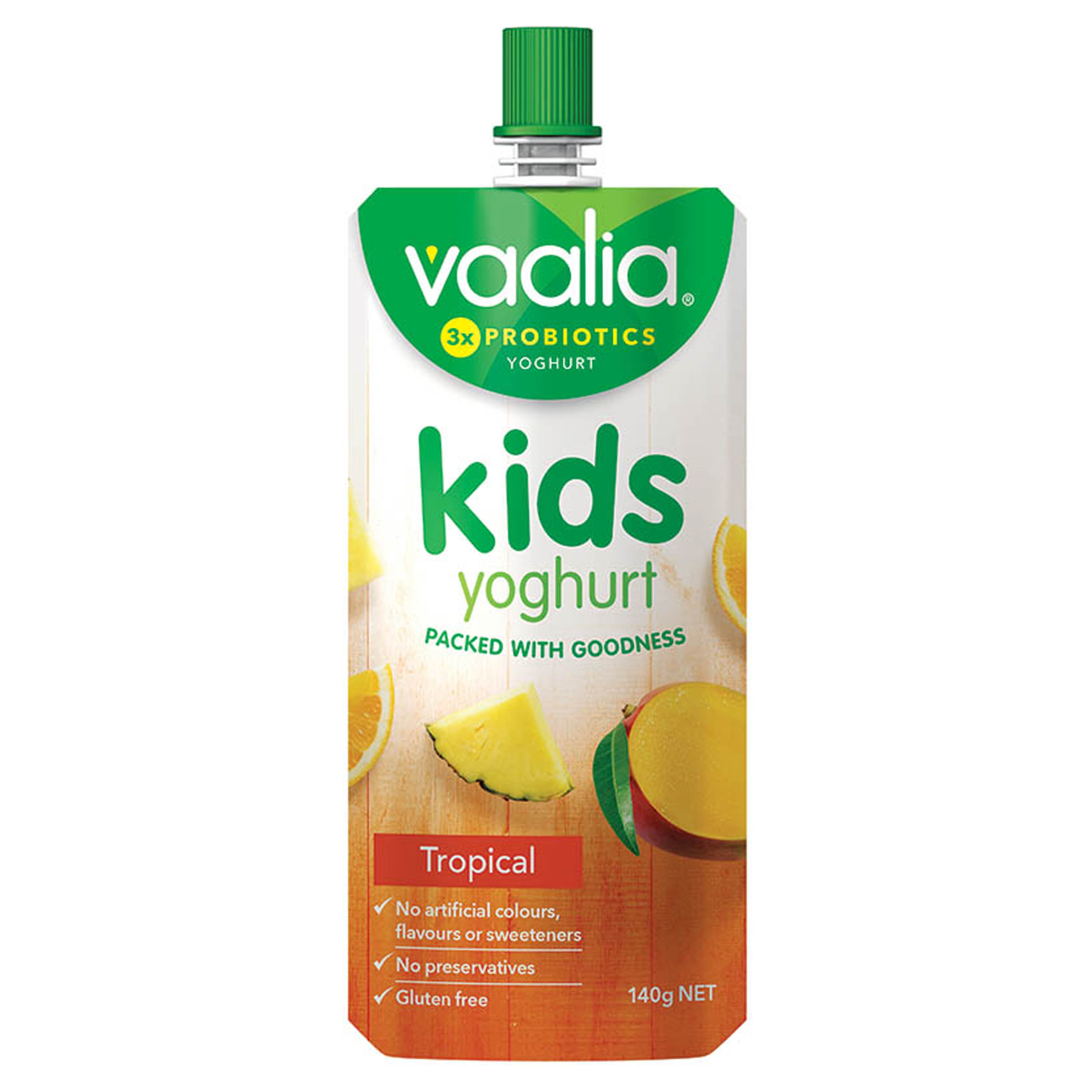 Vaalia Kids Tropical 140g - Kaiser Foods