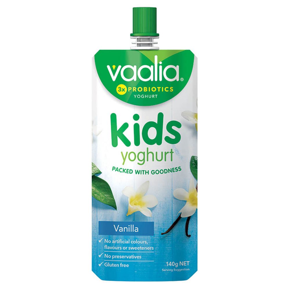 Vaalia Kids Vanilla 140g - Kaiser Foods