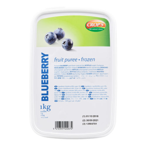 Crop’s Blueberry Puree 1kg - Kaiser Foods