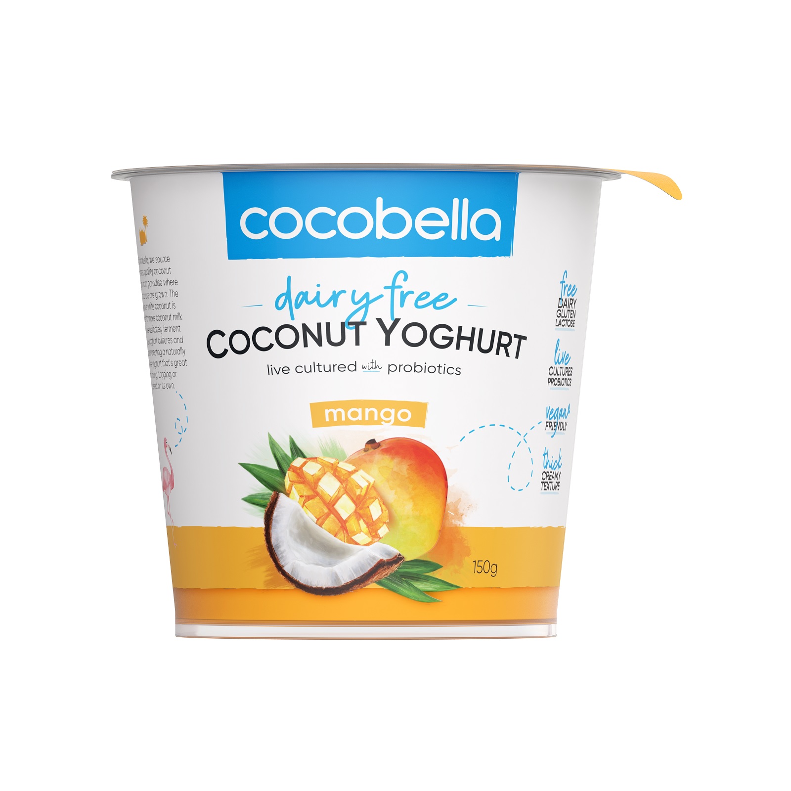 Cocobella Mango Coconut Yoghurt 150g - Kaiser Foods