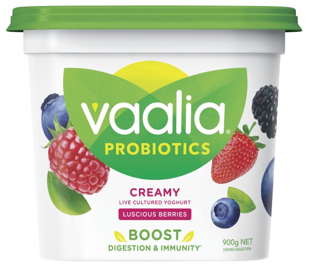 Vaalia Luscious Berries Yoghurt 900g - Kaiser Foods